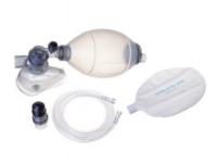 China Medical Disposable Manual Resuscitation Kit PVC / Silicone Resuscitator For Adult And Child for sale