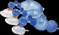 China Medical Disposable Manual Resuscitation Kit PVC / Silicone Resuscitator For Adult And Child for sale