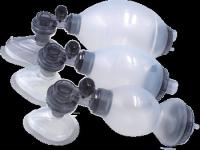 China Medical Disposable Manual Resuscitation Kit PVC / Silicone Resuscitator For Adult And Child for sale