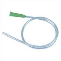 China 6Fr 8Fr 10Fr 12Fr 14Fr 16Fr 18Fr 20Fr 22Fr PVC Plain Type Connector Suction Catheter for sale