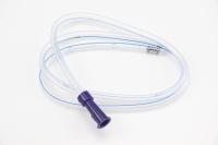 China 6Fr 8Fr 10Fr 12Fr 14Fr 16Fr 18Fr 20Fr 22Fr PVC Plain Type Connector Suction Catheter for sale