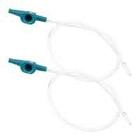 China CE Approved Medical Disposable Suction Catheter With T Type Connector Color Code Suction Tube for sale