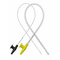 China CE Approved Medical Disposable Suction Catheter With T Type Connector Color Code Suction Tube for sale