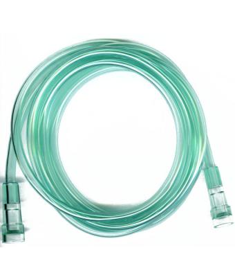 China Medical Nasal Oxygen Connecting Tube 7ft 10ft 14ft 25ft 50ft  CE ISO For Respiratory Care for sale