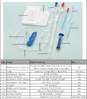 China Medical Iv Cannula Hospital Intravenous Central Venous Catheters Triple Lumen Central Venous Catheter Set for sale
