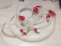 China Blood Tubing Set CE Certified Hemodialysis Bloodline Extracorporeal Blood Circuits for sale