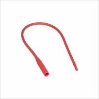 China 6Fr 10Fr 24Fr One Way Latex Foley Catheter With Red Color Length 270mm 400mm for sale
