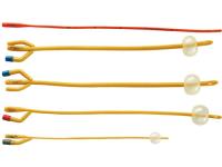 China Two Way Latex Foley Catheter Disposable Sterile 100% Silicone Coated Latex Foley Balloon Catheter for sale