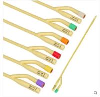 China Two Way Latex Foley Catheter Disposable Sterile 100% Silicone Coated Latex Foley Balloon Catheter for sale
