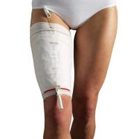 China Medical Disposable Urine Leg Bag Foley Catheter Leg Bag 600ml 750ml 1000ml for sale