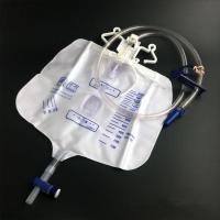 China Professional 2000ml Adult Valve Luxury Urine Bag With Anti-reflux for sale