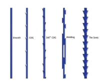 China Pdo barbed knotless barbed surgical suture Bi/Uni-directonal absorbable knotless barbed PDO suture for sale