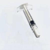 China 1ml 3ml 5ml 10ml 20ml High Transparent PC Luer Lock Beauty Syringe Mono Screw For Cosmetics for sale