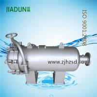 China Horizontal Type High Flow Water Cartridge Filter Housing Sandblast External Surface for sale