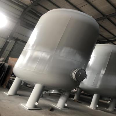 China Customizable Media Filter Housing Sandblast External Surface for sale
