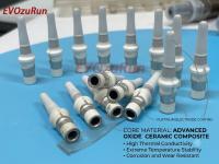 China Ceramic Lambda Zirconia Oxygen Sensor Chip Heating Element ZR01A01-01 OEM for sale