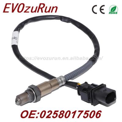 China Factory Direct Upstream Oxygen Sensor 0258017506 Lambda O2 Air Fuel Ratio Sensor Auto Parts for BMW G30 G11 G12 X3 G01 B48 B58 for sale