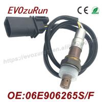 China High Performance Upstream Oxygen Lambda Sensor 06E906265S 06E906265F Lambda Sensor for Audi A6 C6 2.4L 2006 A4 B7 B8 3.2L FSI for sale