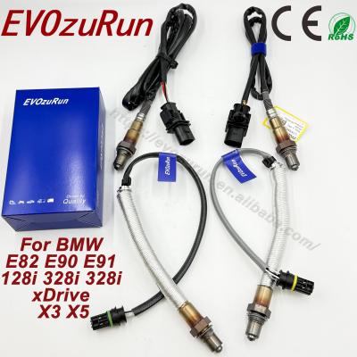 China 4PCS Up+Downstream Oxygen Sensor 11787558073 11787558055 11787545075 11787545074 for BMW E82 E90 E91 128i 328i 328i XDrive X3 X5 for sale