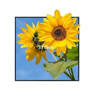 China 22 Inch Advertising Square LCD Display NFT 450nits 1920x1920 for sale