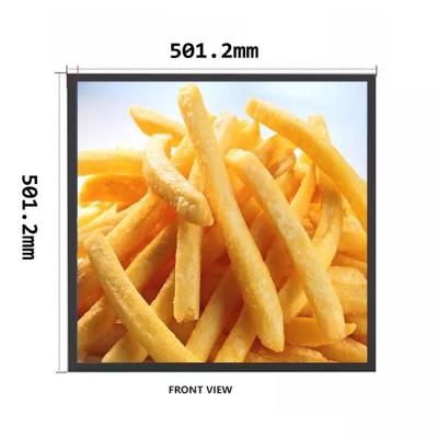 China 26.5 Inch Square LCD Display HD Advertising Monitor 450nits 1:1 HDMI IN Digital Display Display 250nits 1920x1920 for sale