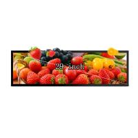 China 29 Inch Ultra Wide Monitor Stretched Bar LCD 1920x540 500nits With Touch For Bus Airport Display for sale