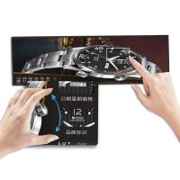 China 29 Inch Ultra Wide Monitor Stretched Bar LCD 1920x540 500nits With Touch For Bus Airport Display for sale