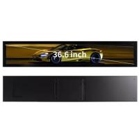 China 36.6 Inch Stretched Bar LCD Monitor 700nits 500nits 300nits 1920×290 For Bus Hospital for sale