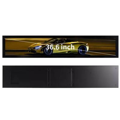 China 36.6 Inch Stretched Bar LCD Monitor 700nits 500nits 300nits 1920×290 For Bus Hospital for sale
