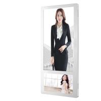 China Wall Mount LCD Digital Signage Single Dual Screen Digital Signage 21.5''/19''/18.5''/15'' CMS Control Wifi HDMI for sale