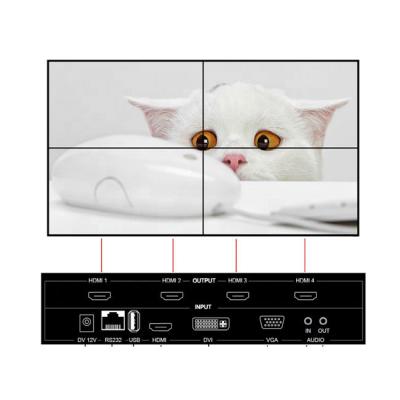 China 3x3 3x4 Splicing Wall 4K Media Player Box 2K 4K Advertising Display Home Theater for sale