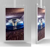 China 55 Inch 1080p Android Transparent LCD Display Transparent Digital Signage OLED Display Double Sided for sale