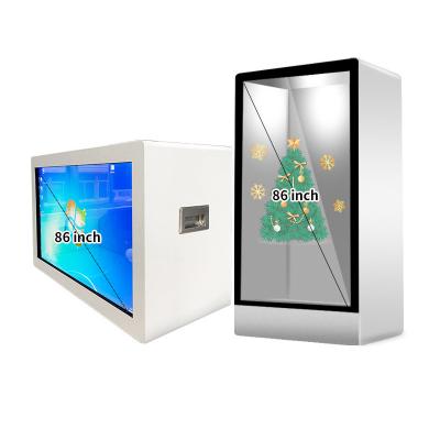 China 86 Inch Transparent LCD Display for sale