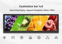 China 88'' Stretched Bar LCD Display Ultra Wide Monitor Wall Mount 3840x1080 700nits 60Hz for sale