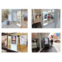 China 2000 Nits Window Facing Display Floor Stand Display High Brightness Single Screen 43 49 55 65 Inch for sale