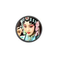 China 3.4 Inch Round LCD Display 350nits 800x800 Small Metal Shell Digital Signage for sale
