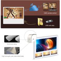 China 21.5 Inch Wall Mount Vertical Elevator Advertising Display 350nits 250nits Android Digital Signage 1920x1080 for sale