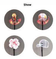 China Mini 3D Hologram Fan Display 42cm 224 LED 420x71x40mm for sale