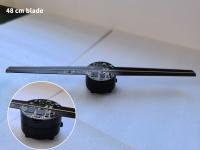 China Mini 3D Hologram Fan Display 42cm 224 LED 420x71x40mm for sale