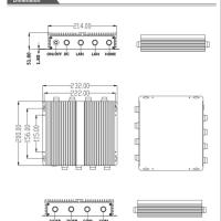 China 7 Inch Open Frame LCD Display Waterproof I5 I7 Windows OS Customized Supported for sale