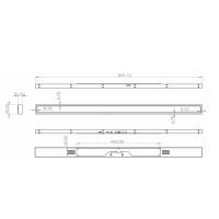 China 37 Inch Stretched LCD Display Digital TFT LCD Monitor For Elevator Bus Advertising for sale