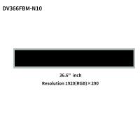 China 36.6 Inch LCD Panel Kit BOE DV366FBM-N10 Ultra Wide Thin LCD Panel 1920x290 LCD Display Panel Module 700nits for sale