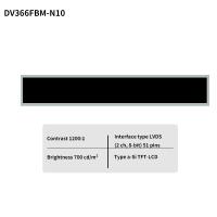 China 36.6 Inch LCD Panel Kit BOE DV366FBM-N10 Ultra Wide Thin LCD Panel 1920x290 LCD Display Panel Module 700nits for sale