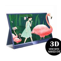 China 15.6 Inch UHD 3D Viewing Screen No Glasses Needed Naked Eye 3D LCD Advertising Player Display With Eyes Tracking Camera for sale