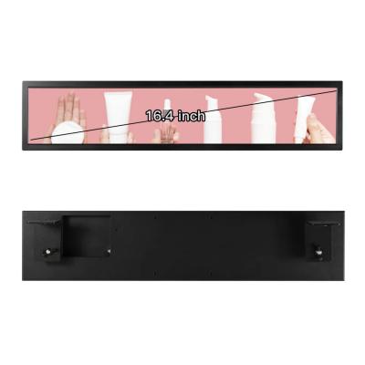 China 16.4 Inch Stretched Bar LCD Display 1366x238 1000nits HDMI Stretched LCD Panel for sale