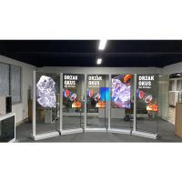 China 55 Inch OLED Digital Signage Floor Standing Multi Touch Display Double Side for sale
