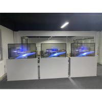 China 55 Inch OLED Digital Signage Floor Standing Multi Touch Display Double Side for sale