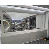 China Android Windows OLED Digital Signage 55 Inch Transparent Touch Screen Panel Transparent Video Screen for sale