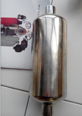 China Seamless Steel Hydraulic Gas Sampling Cylinder 500ml for Oil Pipe Industry Sampling System for sale