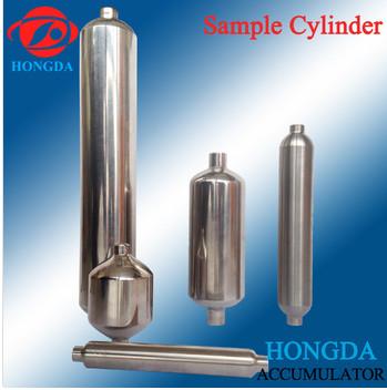 China Hydraulic Gas Sampling Cylinder 500ml 1000ml for Oil Pipeline Sampling System for sale